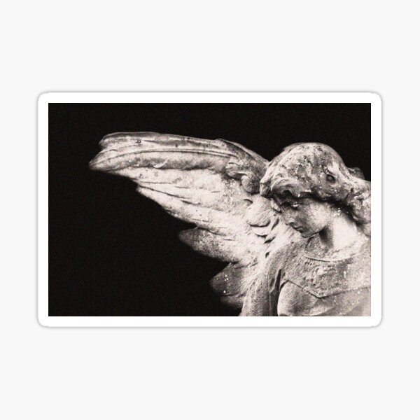 "Ancient Greek Angel Sculpture Vintage" Sticker for Sale by ...