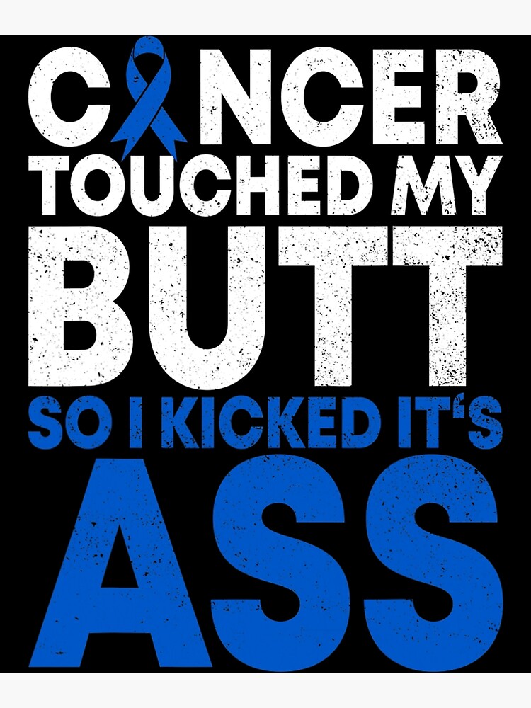 "Funny Colon Cancer Survivor Cancer Awareness Ribbon" Greeting Card for ...