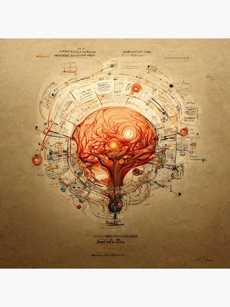 "Brain Map" Poster for Sale by almodozo | Redbubble