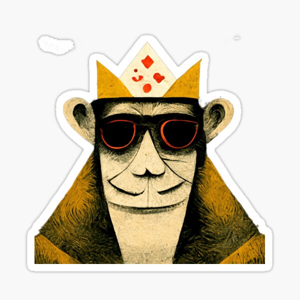 "Monkey King" Sticker for Sale by sinemaniac | Redbubble