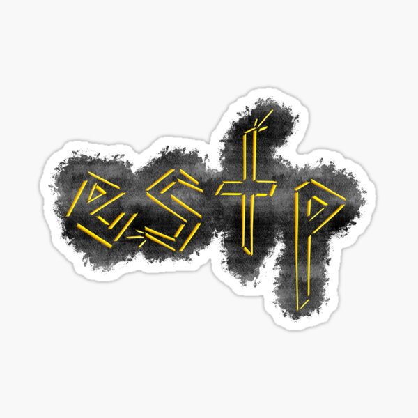 "estp" Sticker for Sale by GeekyMisul | Redbubble