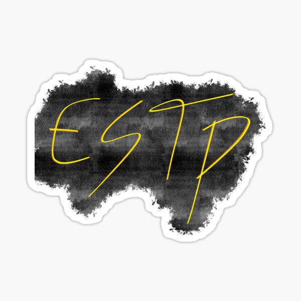 "ESTP" Sticker for Sale by GeekyMisul | Redbubble