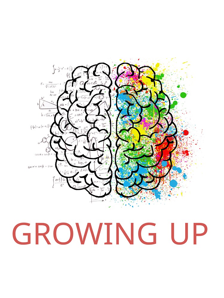 "Growing up" Sticker for Sale by NawaraJM | Redbubble