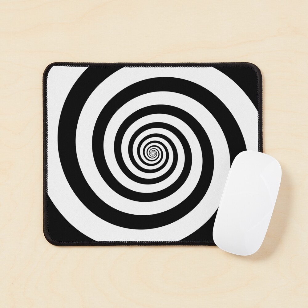 "Hypnotic Black and White Swirl" Poster for Sale by Sparkle-Moth ...