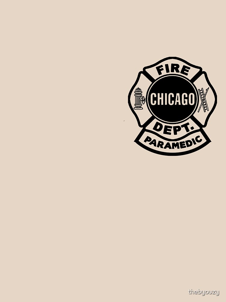 "Chicago Fire Paramedic Black Logo " Essential T-Shirt for Sale by ...