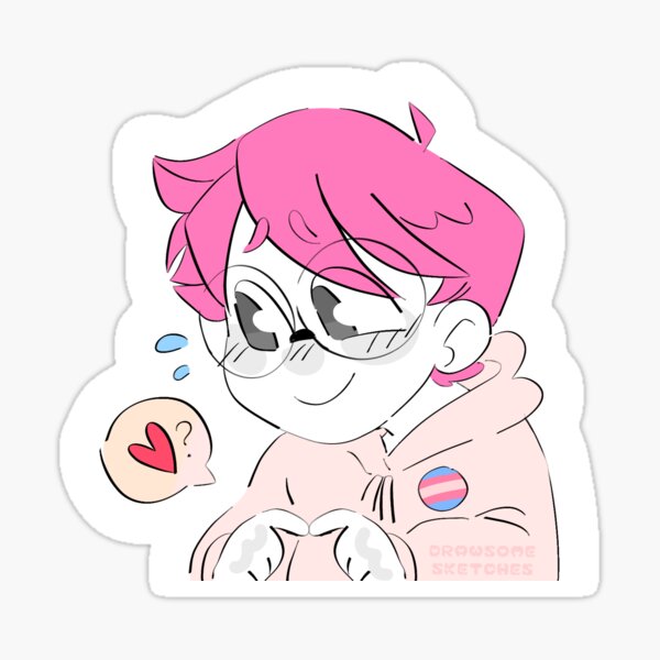 "Underworld Office Eugene Trans (ghost form)" Sticker for Sale by ...