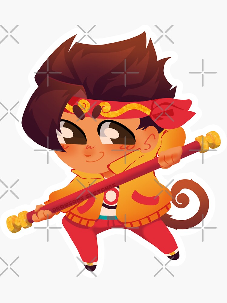 "MK KO!! " Sticker for Sale by Stick3rManz | Redbubble