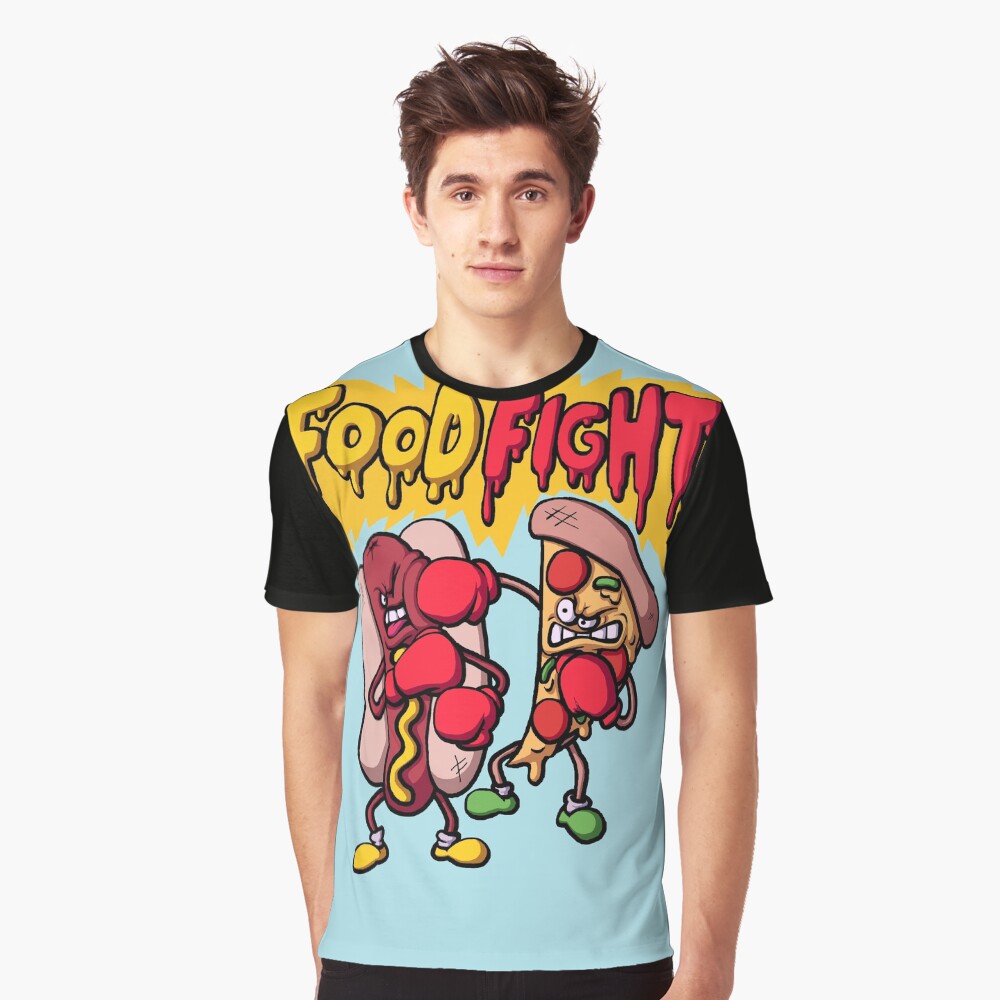 "Food Fight" Poster for Sale by HogoBrogh | Redbubble