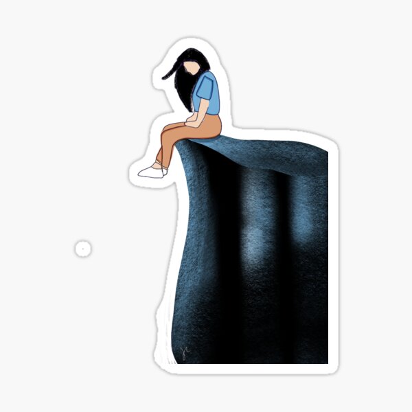 "Risk Taker" Sticker for Sale by BlueSoulArt99 | Redbubble