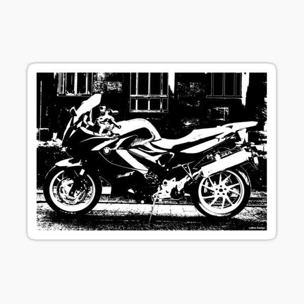 "Sport/Touring Motor Bike" Sticker for Sale by jlaroe | Redbubble