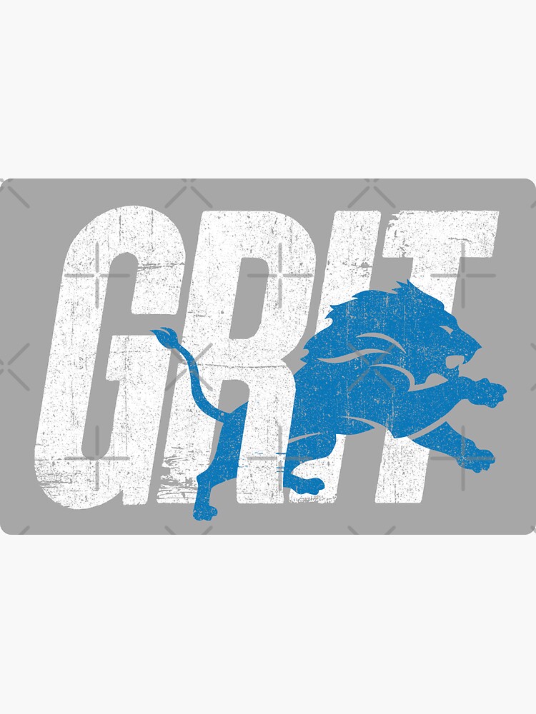 "Detroit Grit" Sticker for Sale by huckblade | Redbubble