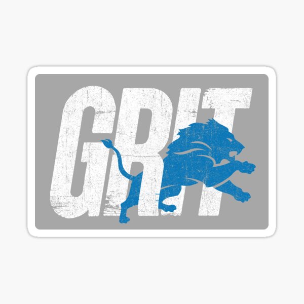 "Detroit Grit" Sticker for Sale by huckblade | Redbubble