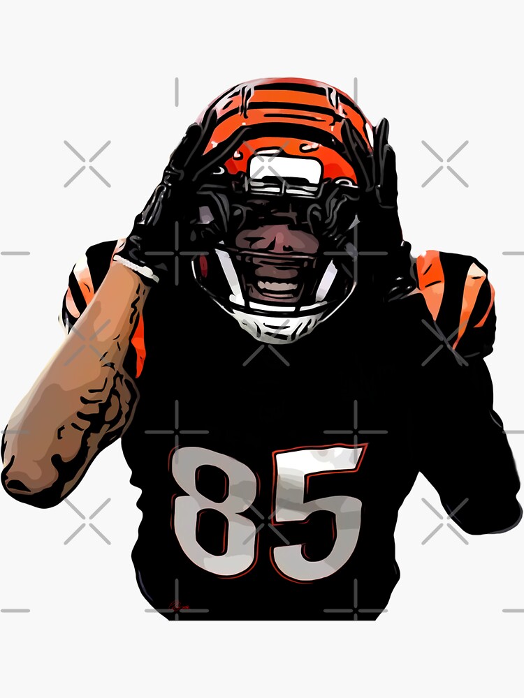 "Tee Higgins TH 85 Sticker" Sticker for Sale by RB941 | Redbubble