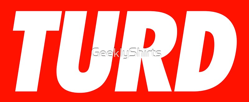 Turd: Stickers | Redbubble