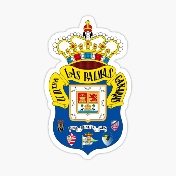 "UD-Las Palmas" Sticker for Sale by broebo | Redbubble
