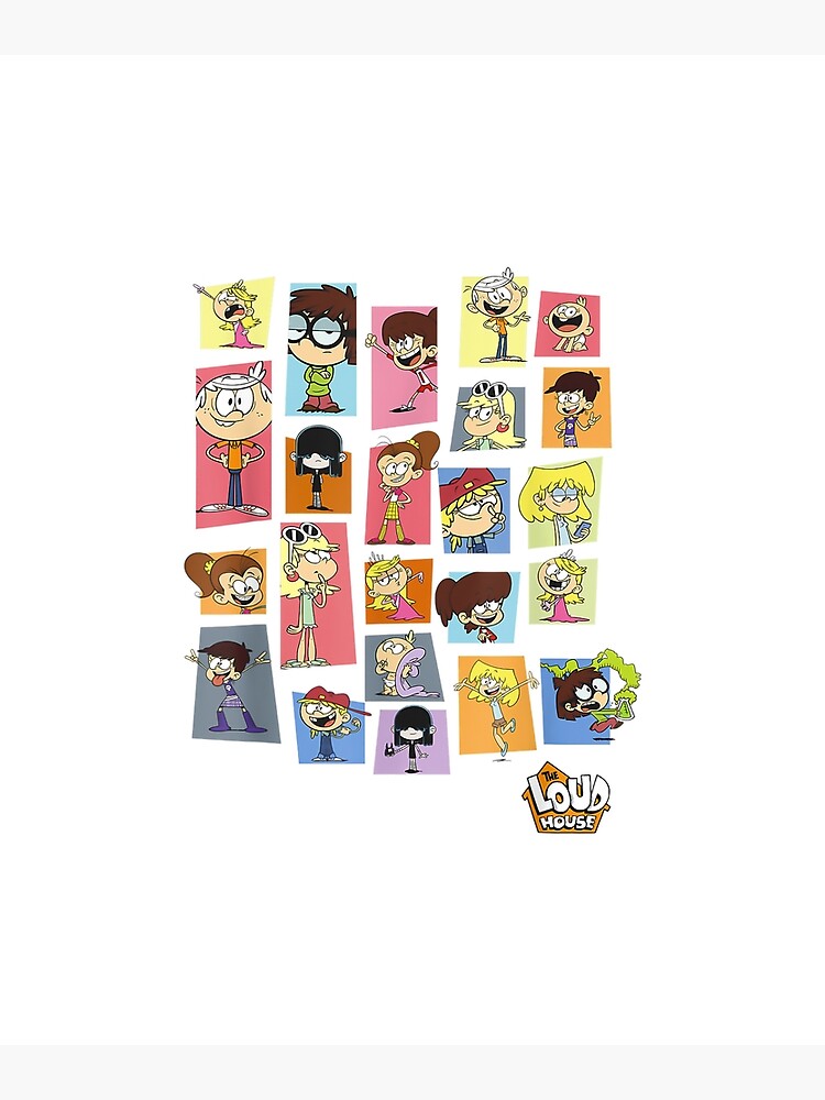 "The Loud House Colorful Panels Logo" Art Print for Sale by BeechLia ...