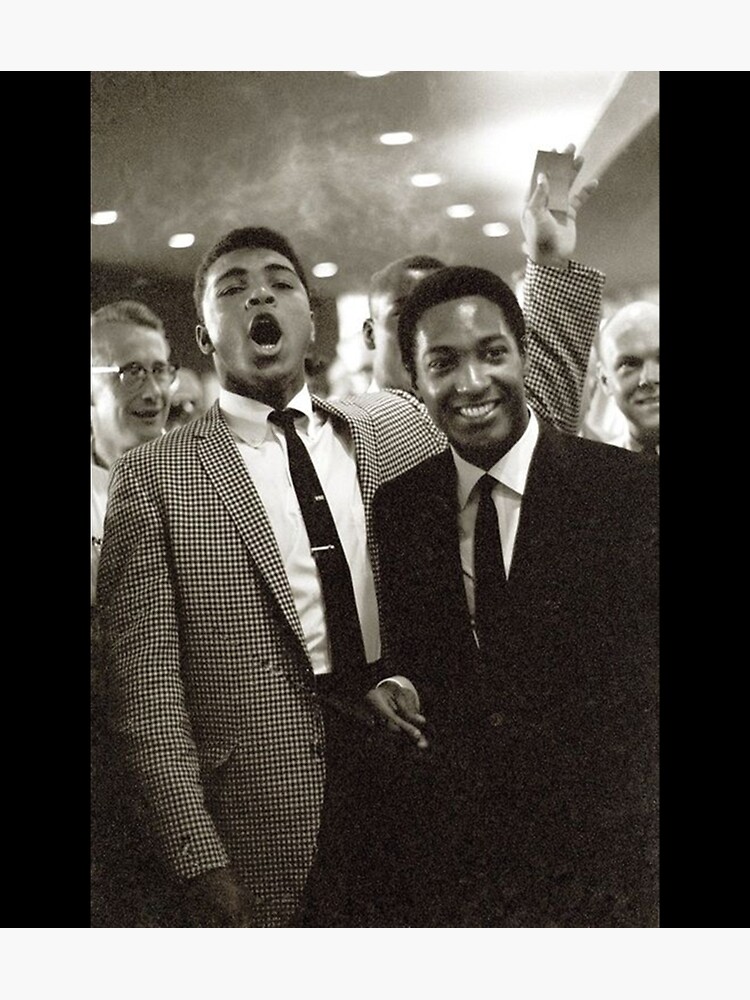 "Muhammad Ali And Sam Cooke Sticker" Poster for Sale by pennysarabb ...