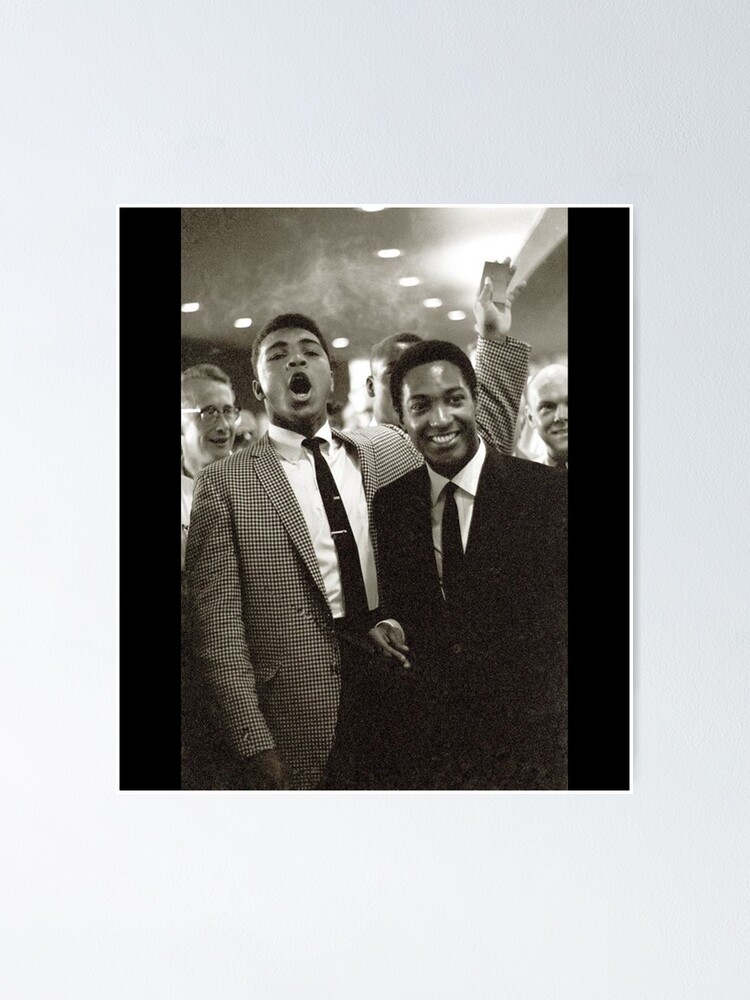 "Muhammad Ali And Sam Cooke Sticker" Poster for Sale by pennysarabb ...