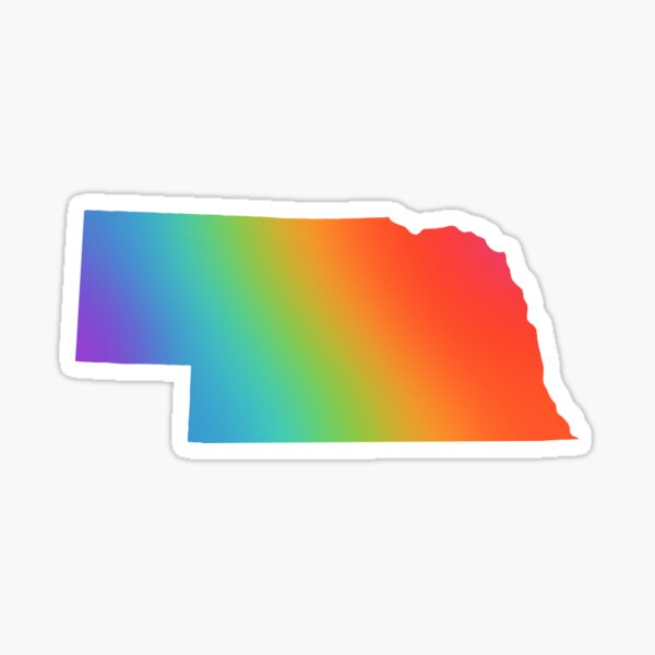"Nebraska Pride" Sticker for Sale by p-robalsun | Redbubble