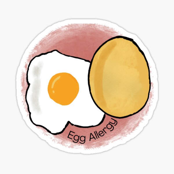 "Egg Allergy Kids daycare FPIES" Sticker for Sale by aesthetic-rae ...