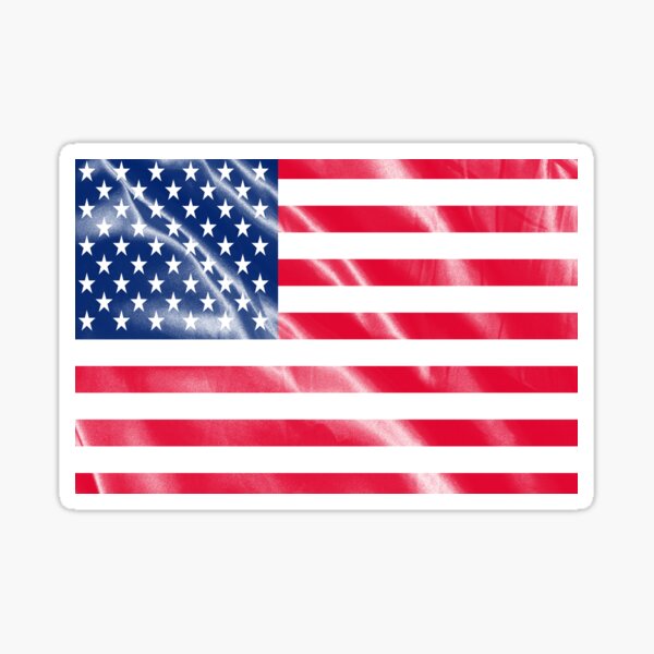 "Country flag with silk material texture" Sticker for Sale by ...