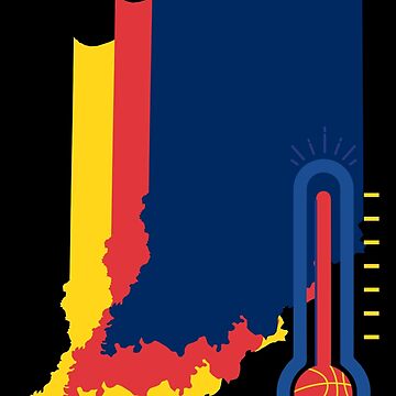 "Indiana Border, Fever" Sticker for Sale by LatterDaze | Redbubble