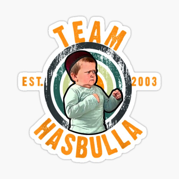 Pegatina «Hasbulla - Sonrisa divertida de Hasbulla Hasbullah» de ...