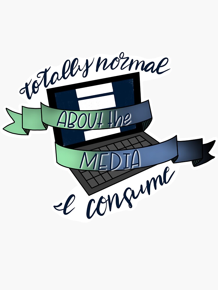 "Totally Normal | Fandom Inspired" Sticker for Sale by alexaandjane | Redbubble