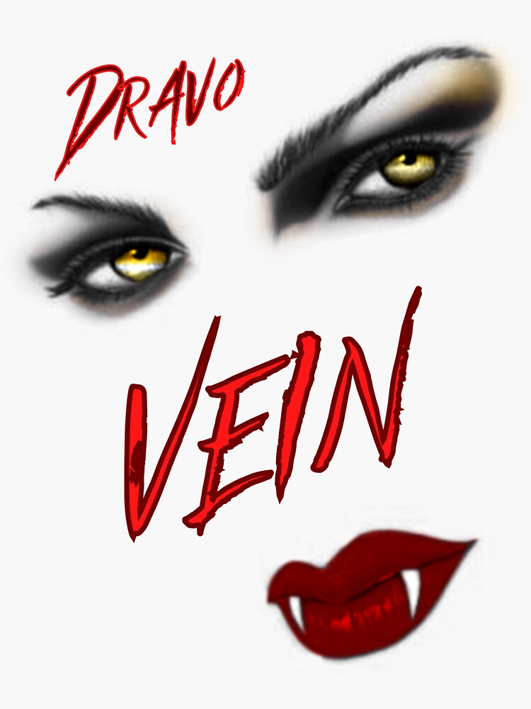 "Dravo VEIN" Sticker for Sale by SirGrissomFang | Redbubble