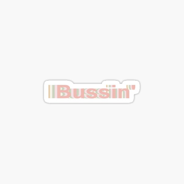 "Bussin' Sticker Macarons Food Palette" Sticker for Sale by ros0es ...