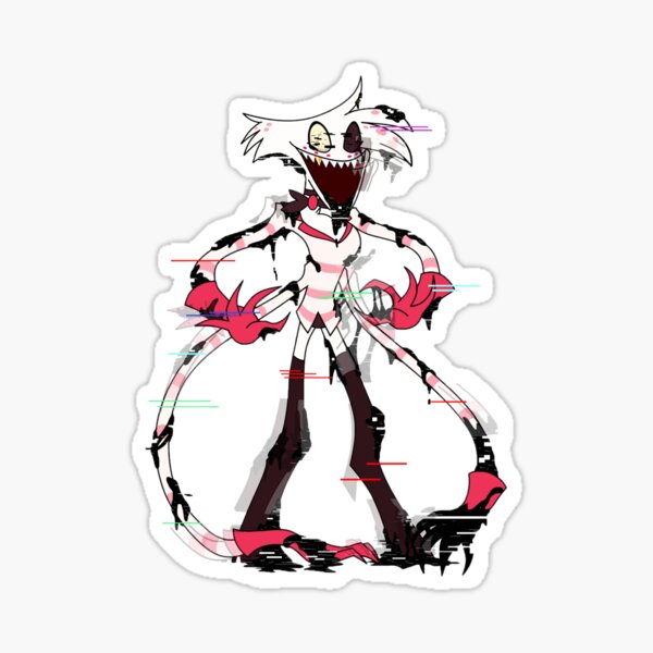 "Corrupted Angel Dust (Pibby)" Sticker for Sale by SketchyZaya | Redbubble