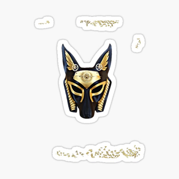 "Anubis" Sticker for Sale by Jovana-Design1 | Redbubble