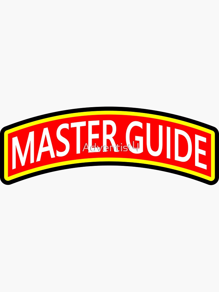 "Master Guide" Sticker for Sale by Adventist4 | Redbubble