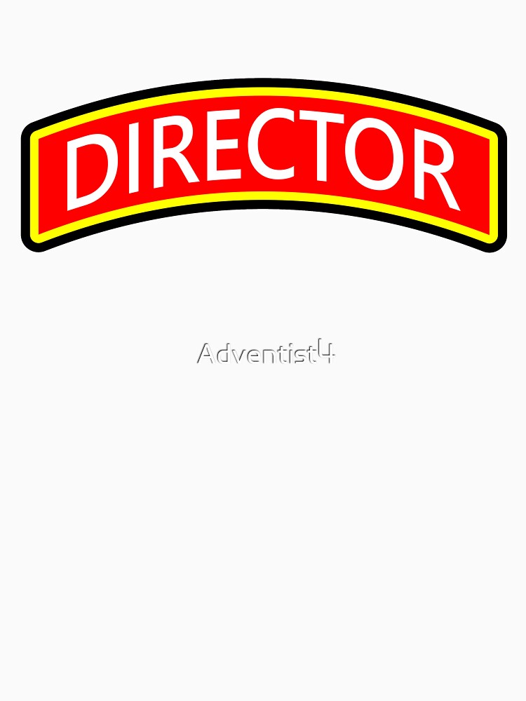 "Pathfinder Director" T-shirt for Sale by Adventist4 | Redbubble ...