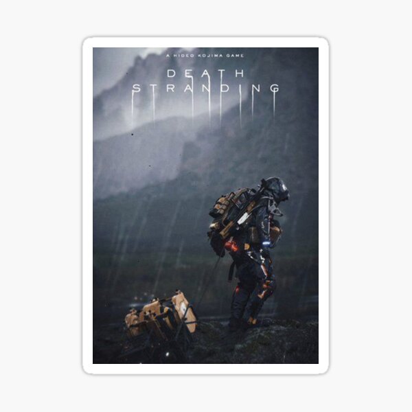 "death stranding" Sticker for Sale by badrshop1 | Redbubble