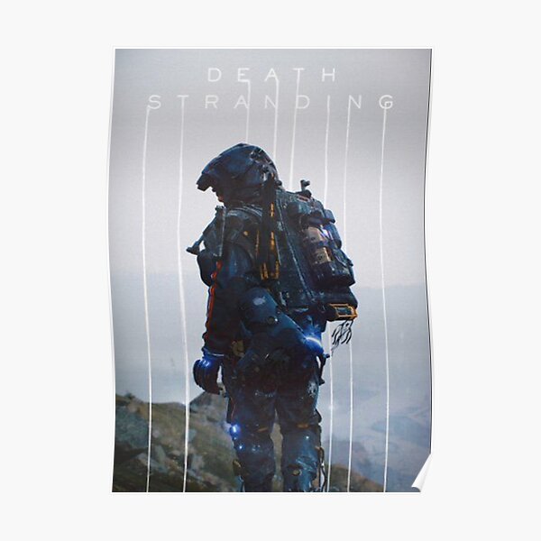 "death stranding" Poster for Sale by badrshop1 | Redbubble