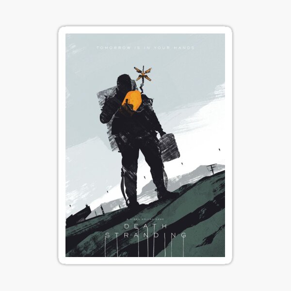 "death stranding" Sticker for Sale by badrshop1 | Redbubble