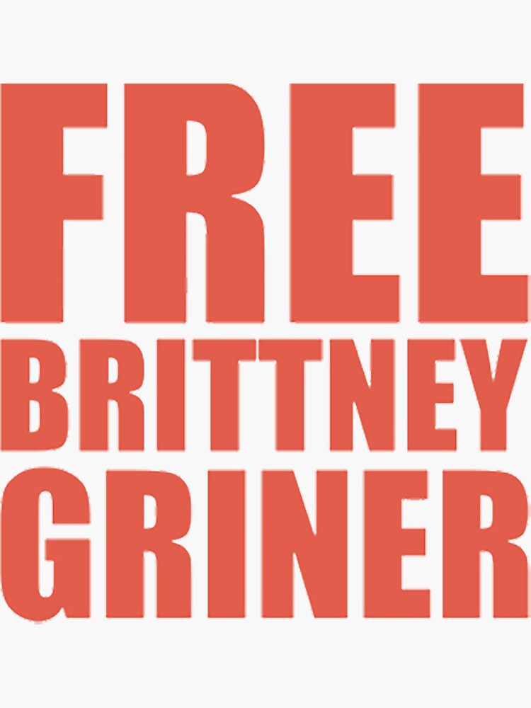 "Free Brittney Griner 2" Sticker for Sale by MMorissette | Redbubble