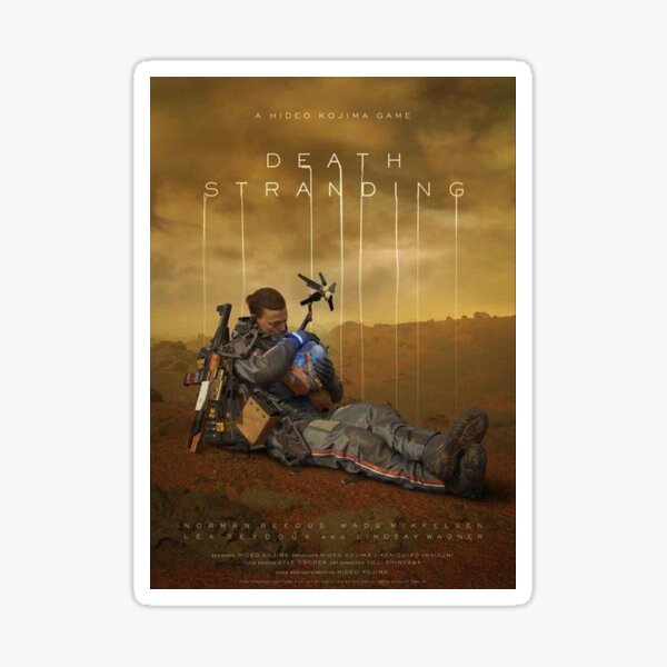 "death stranding" Sticker for Sale by badrshop1 | Redbubble