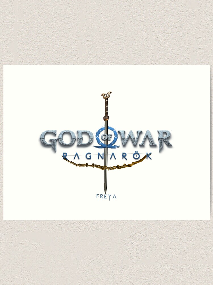 "Freya God of War Ragnarök God of War Ragnarok" Art Print for Sale by ...