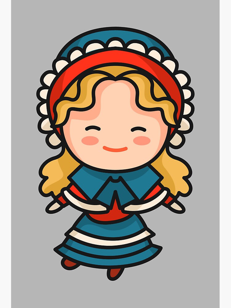 Victorian Woman Cartoon