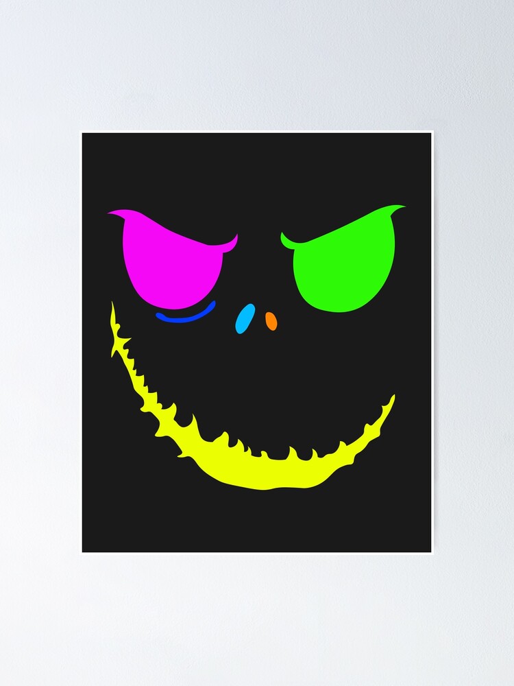"Evil laughing face" Poster for Sale by cutenevil | Redbubble