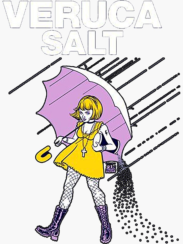 "veruca salt logo new" Sticker for Sale by Difrusely | Redbubble