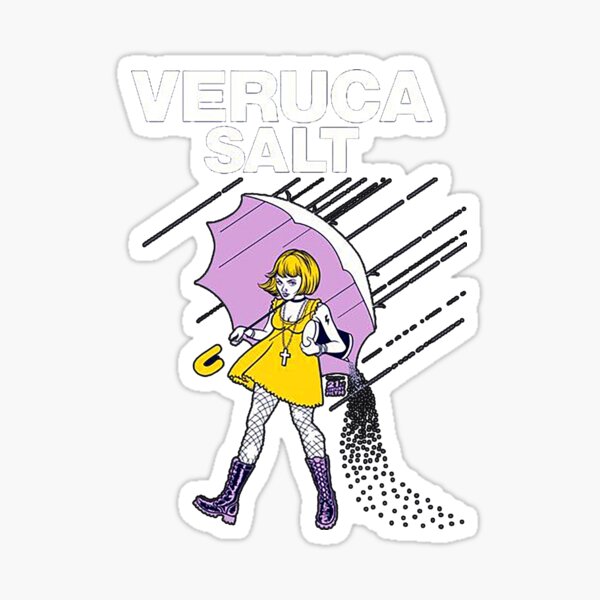 "veruca salt logo new" Sticker for Sale by Difrusely | Redbubble