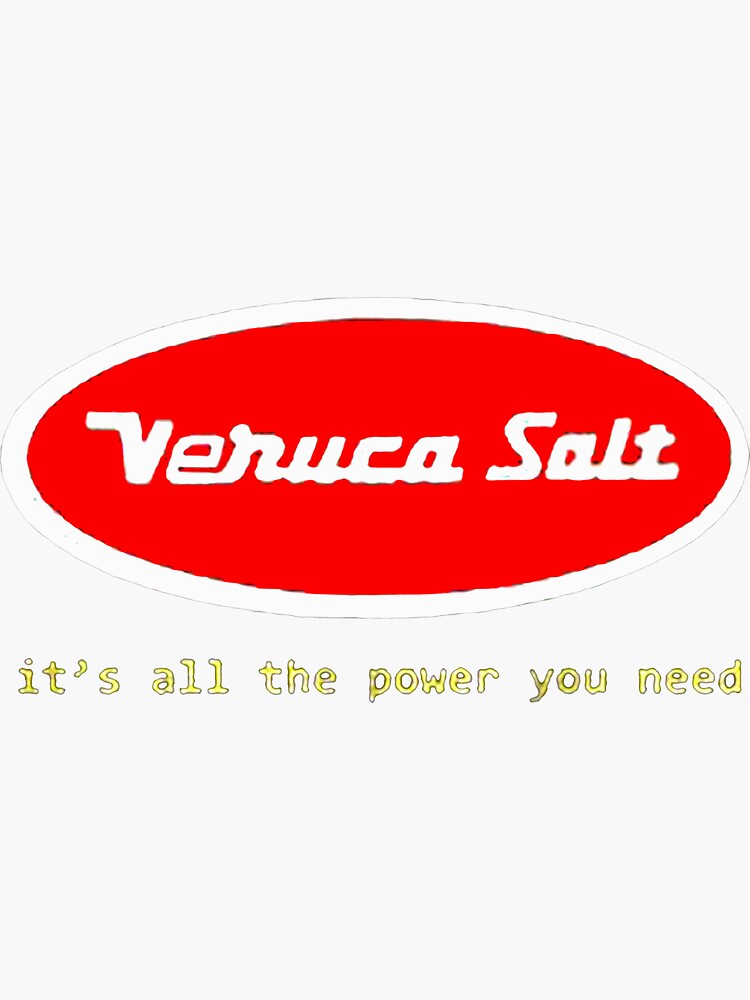 "veruca salt logo new" Sticker for Sale by Difrusely | Redbubble