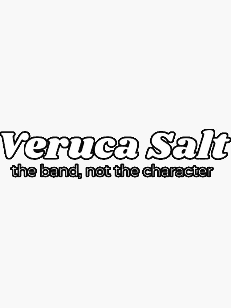 "veruca salt logo new" Sticker for Sale by Difrusely | Redbubble