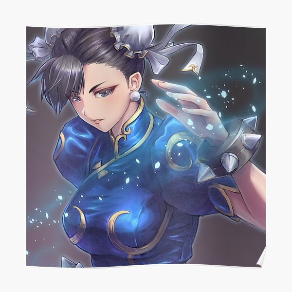 "Chun li" Poster for Sale by Wiraphong | Redbubble