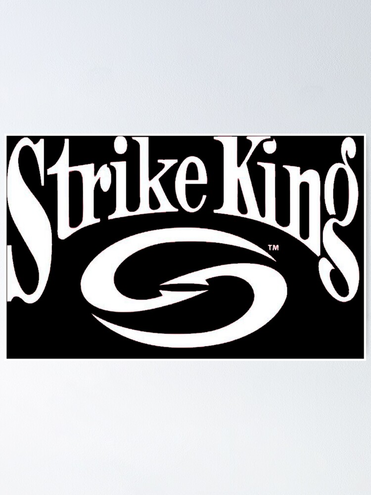 "Strike King Fishing Logo" Poster for Sale by 1991vintage | Redbubble