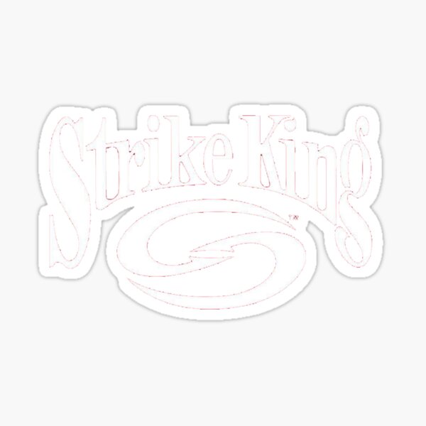 "Strike King Fishing Logo" Sticker for Sale by 1991vintage | Redbubble
