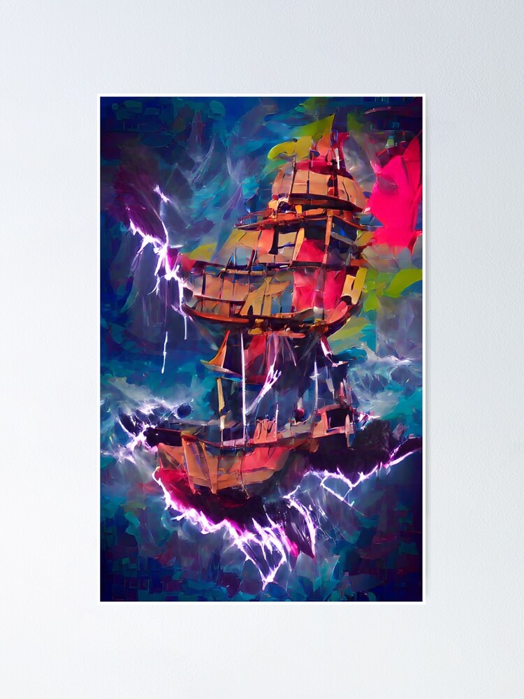 "Bermuda Triangle" Poster for Sale by FNA-Designs | Redbubble